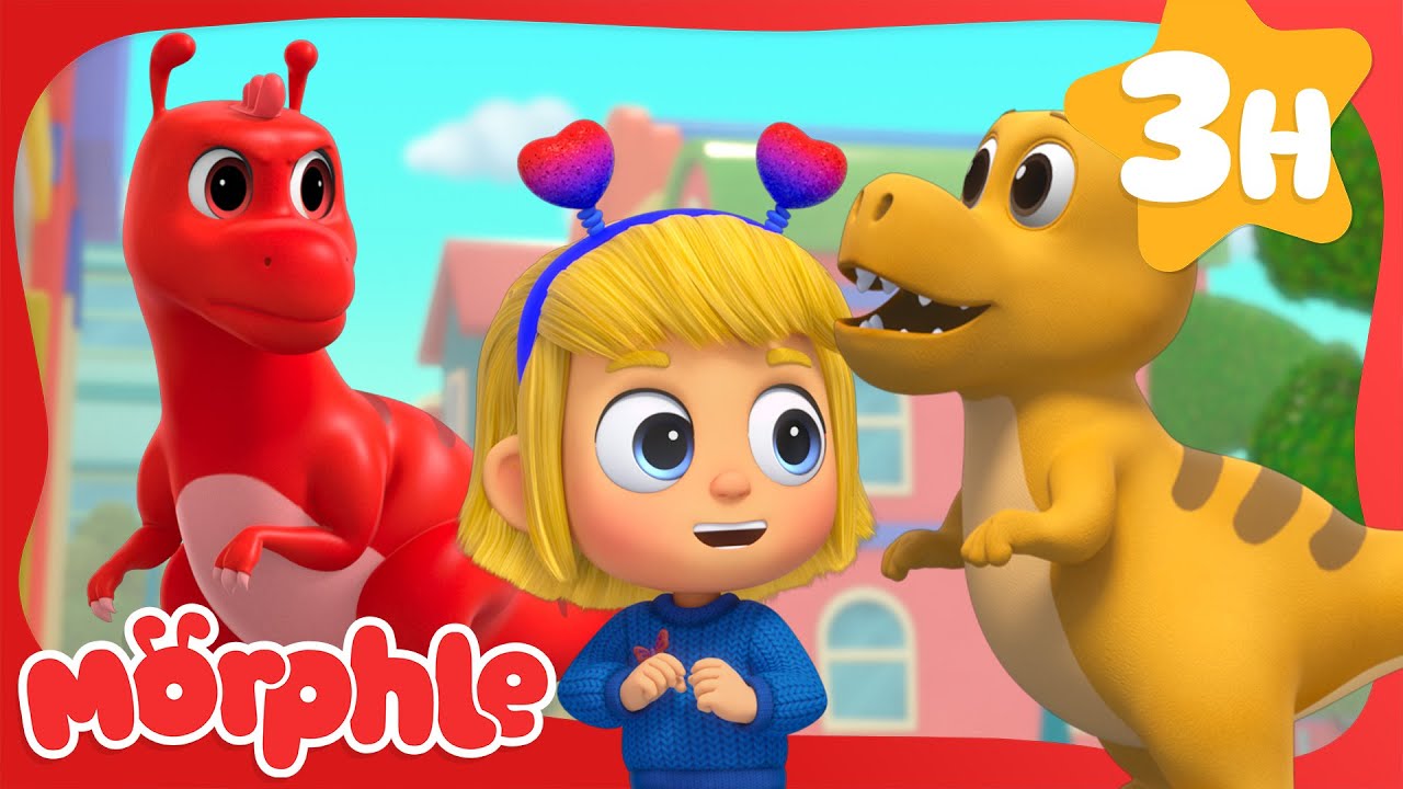 Morphle T-Rex the Town! | Stories for Kids | Morphle Kids Cartoons ...