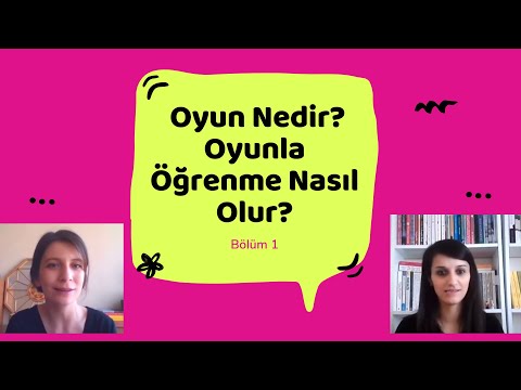 BÖLÜM 1: Oyun Nedir💭 Oyunla Öğrenme Nasıl Olur?