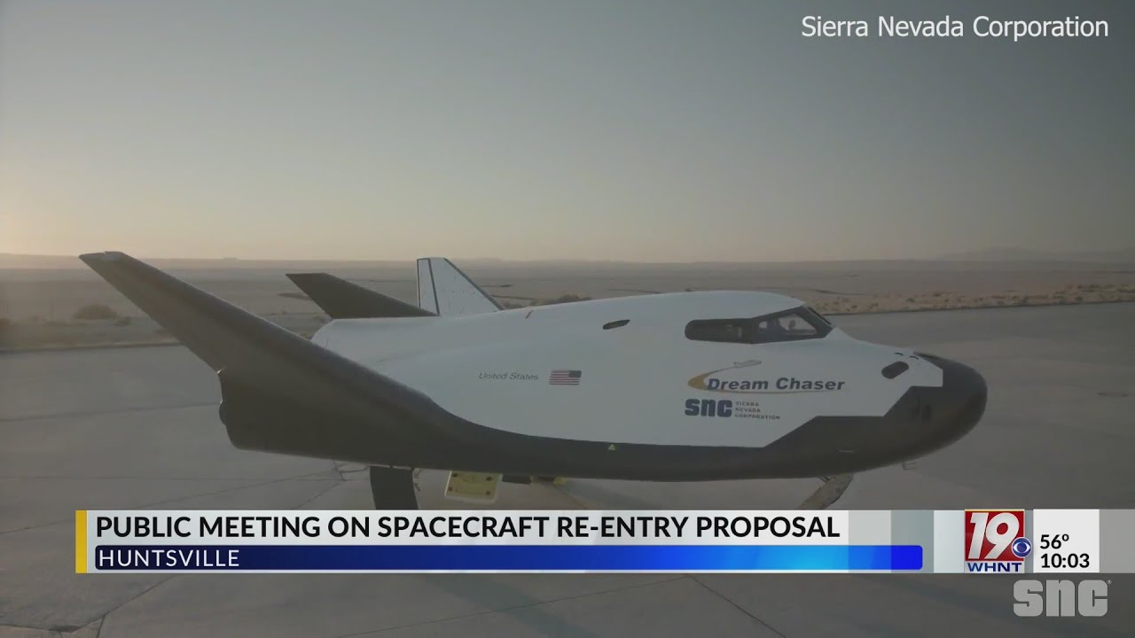 Public Meeting on Spacecraft Re-entry Proposal - YouTube