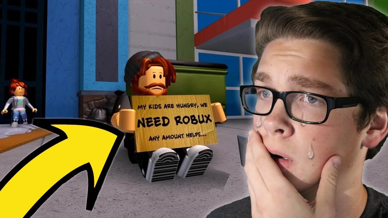 REACTING TO A SAD ROBLOX MOVIE - The Poor Within Riches - YouTube