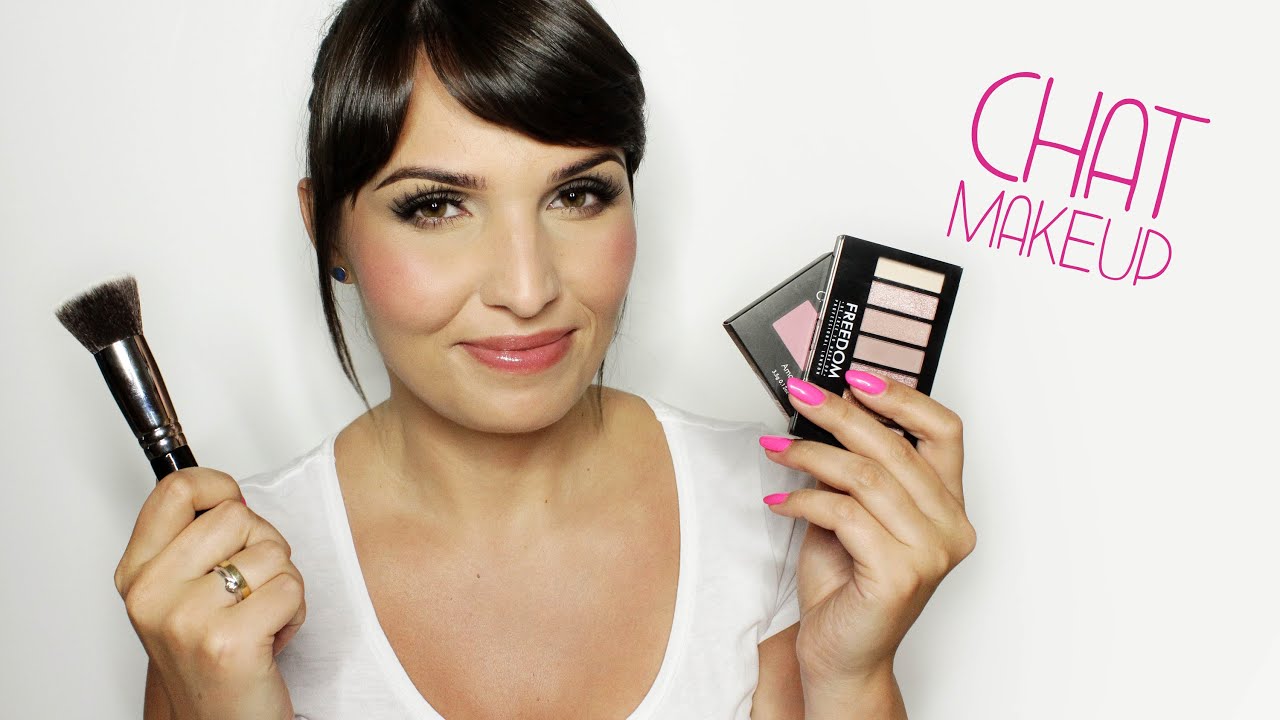 CHAT MAKEUP | Freedom Makeup, Sleek, Pędzle Beauty Crew - YouTube