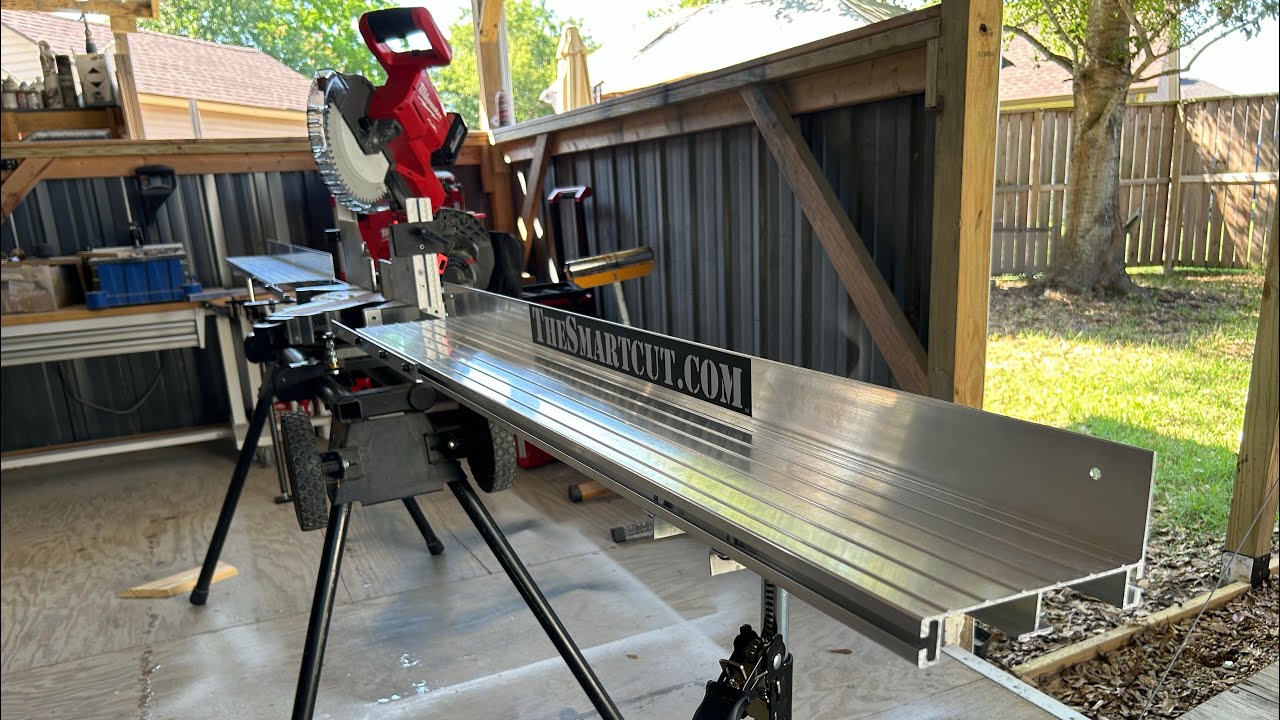 The Smart Cut Miter Saw wings better then Festool? - YouTube
