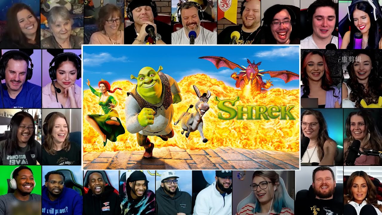Shrek (2001) Reaction Mashup - YouTube