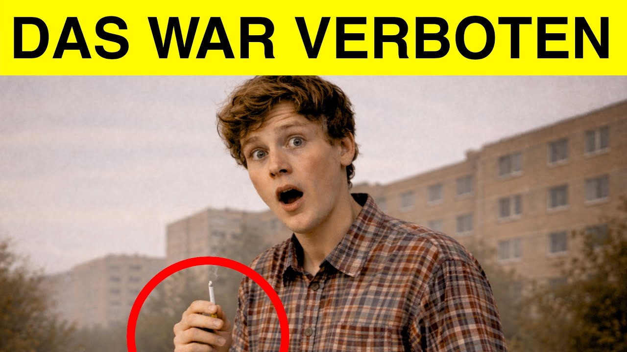 Verbotene Dinge in der DDR die wir trotzdem machten - YouTube