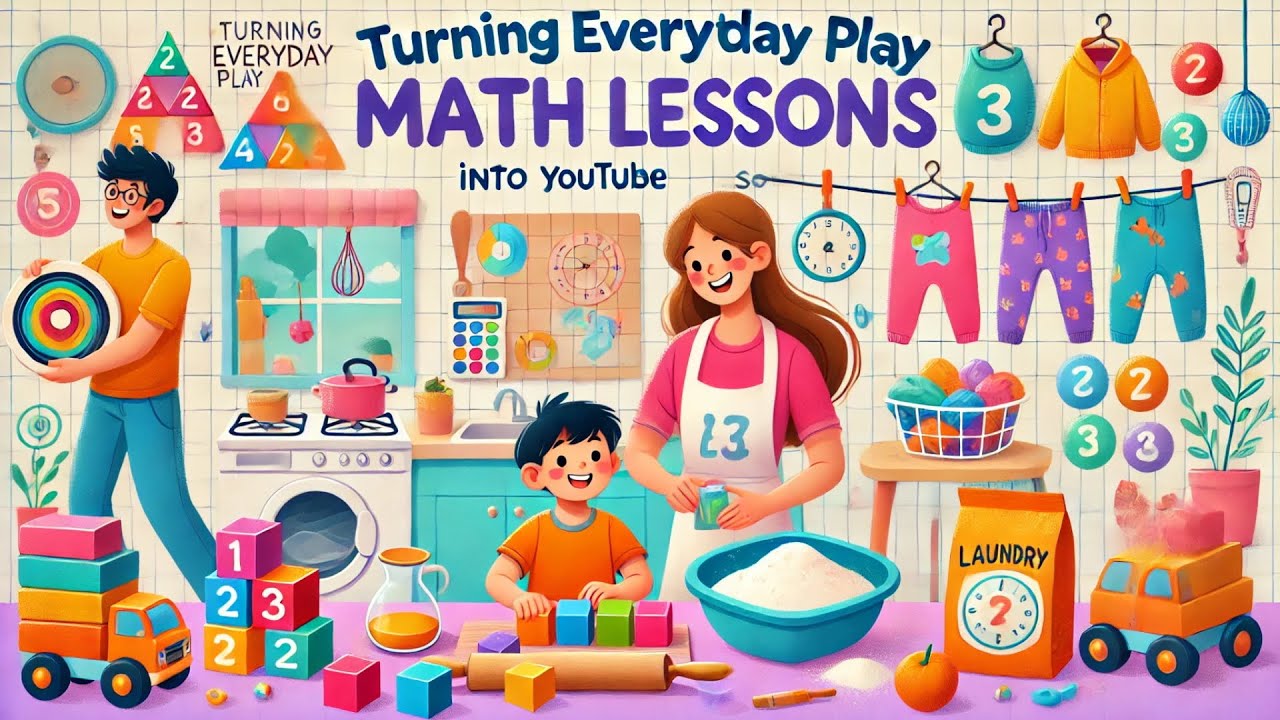 Math Through Play: Teach Kids with Toys, Kitchen & Laundry | Parenting Tips - YouTube