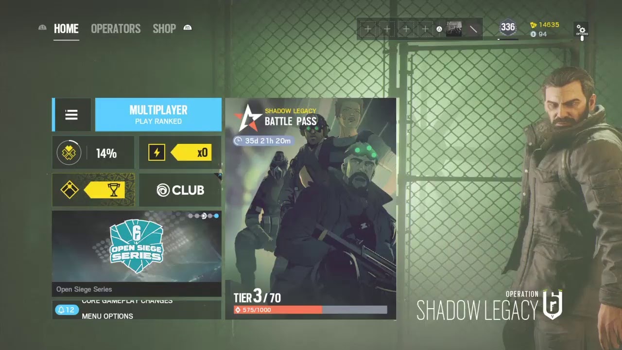 Rainbow six seige Shadow Legacy - YouTube