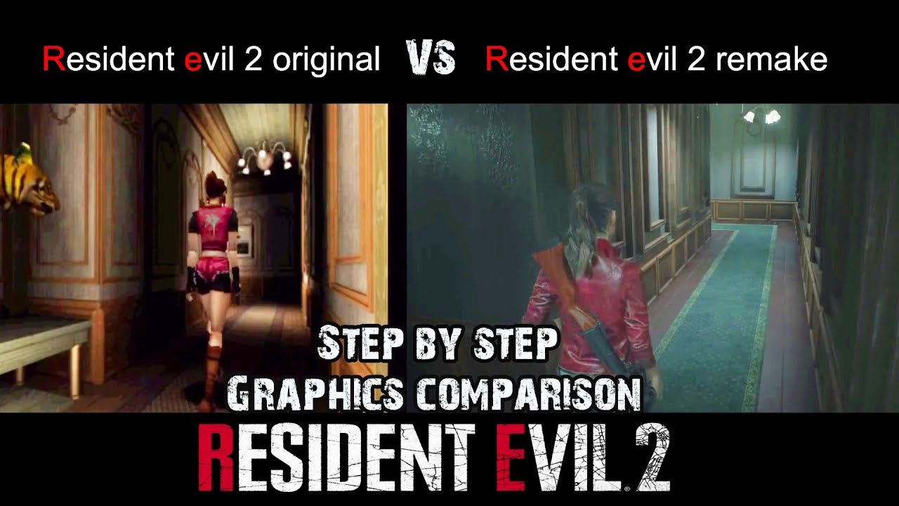 Resident Evil 2 Remake VS Resident evil 2 original | Graphics ...