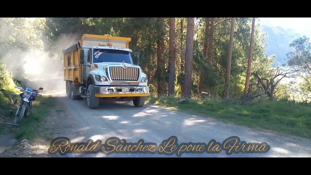 volqueta International work start Ronald Sánchez Le pone la Firma ...
