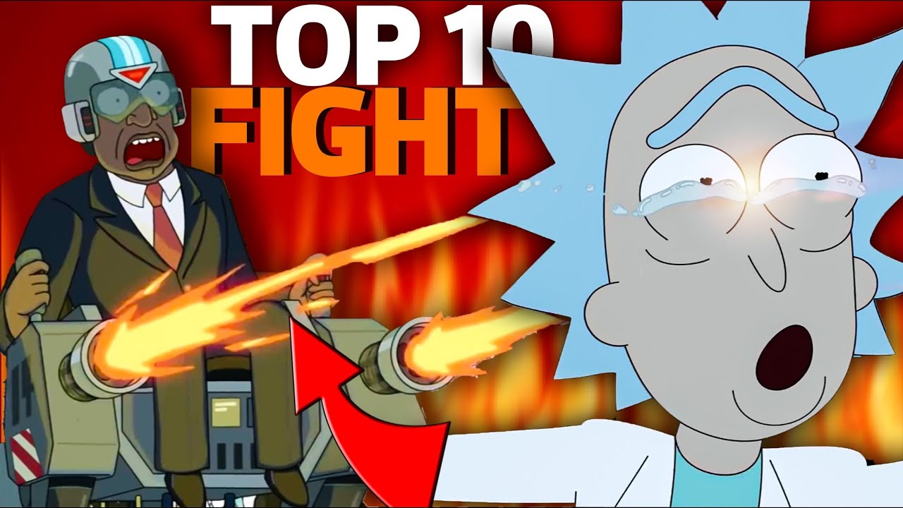 Rick and Morty's Best Fights (Part 1) - YouTube