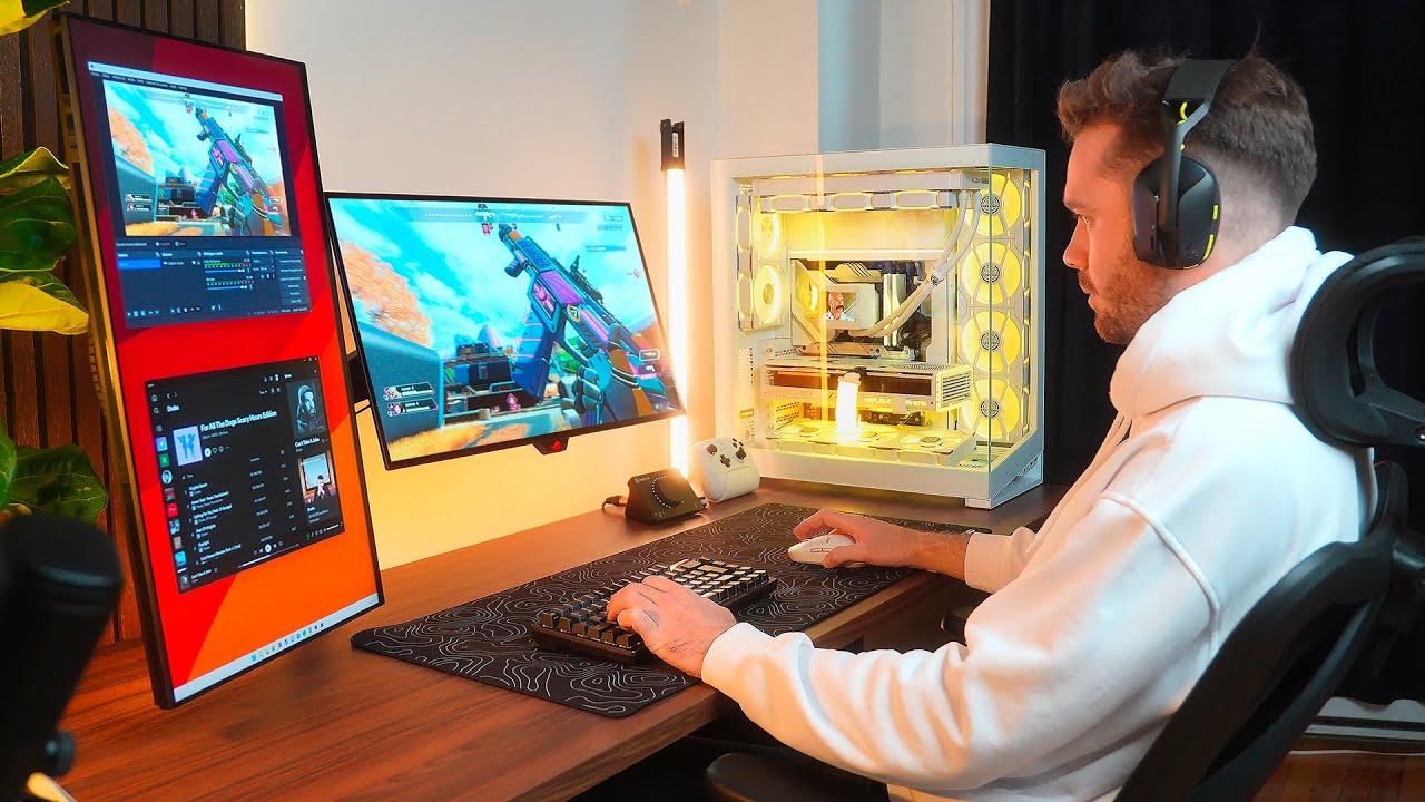 J'ai construit le Setup Gaming de mes Rêves - YouTube