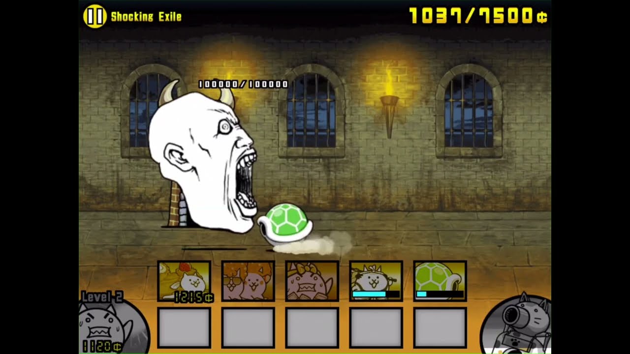 Battle Cats - Shocking Exile - 4 Star (EASY) - YouTube