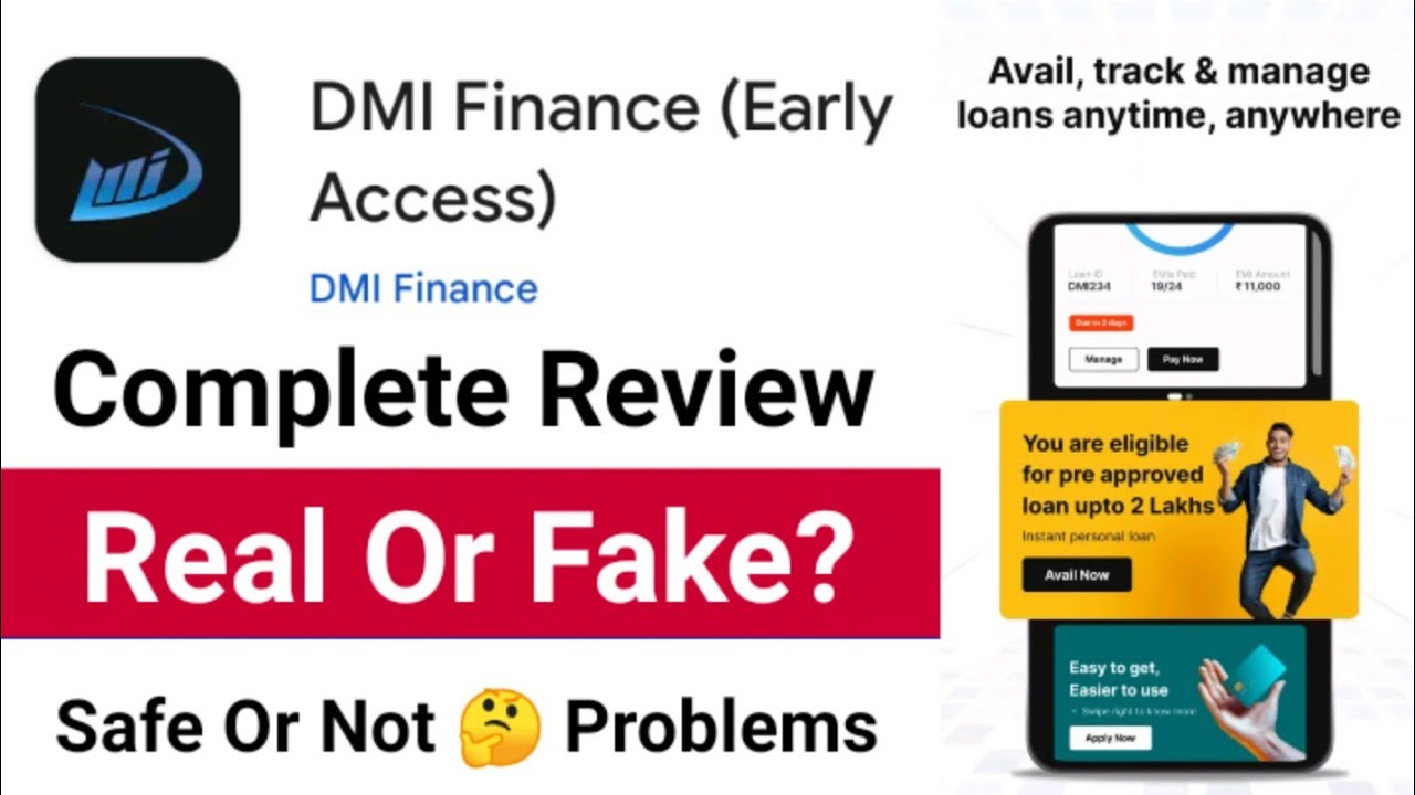 DMI Finance Loan App Review | DMI Finance App Real Or Fake 🤔 DMI ...