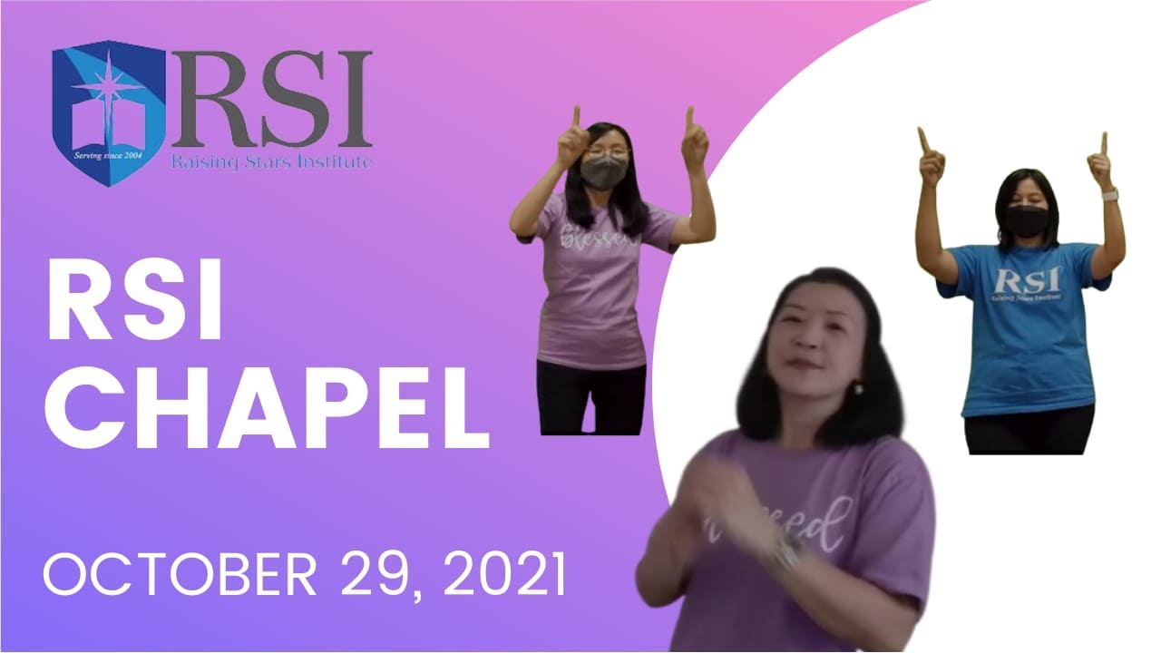RSI Chapel October 29, 2021 - YouTube