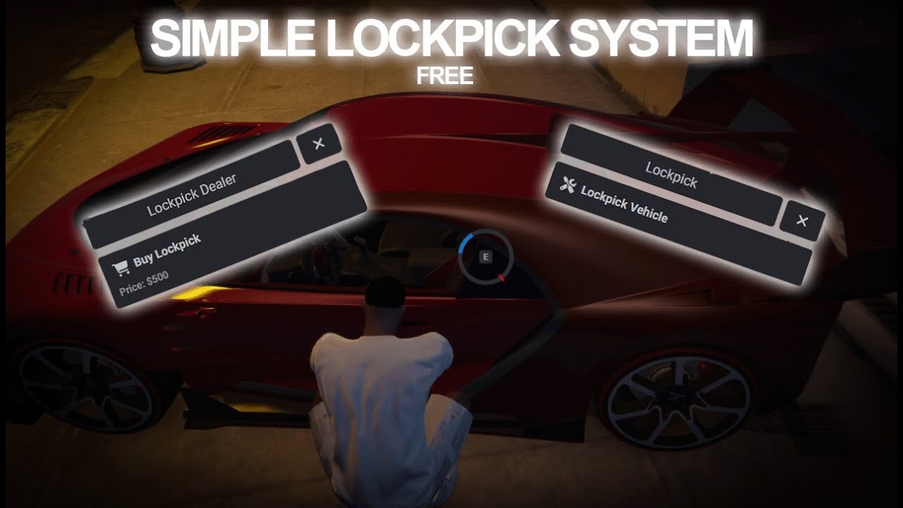 X LOCKPICK SYSTEM - VIDEO SHOWCASE - YouTube