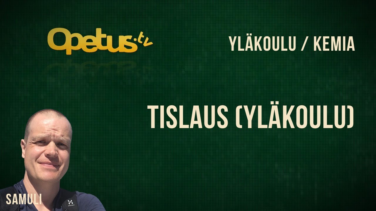 Tislaus (yläkoulu) - YouTube