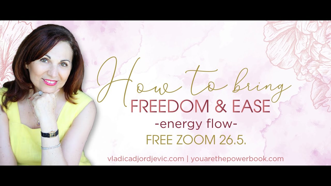 HOW TO BRING FREEDOM AND EASE - YouTube
