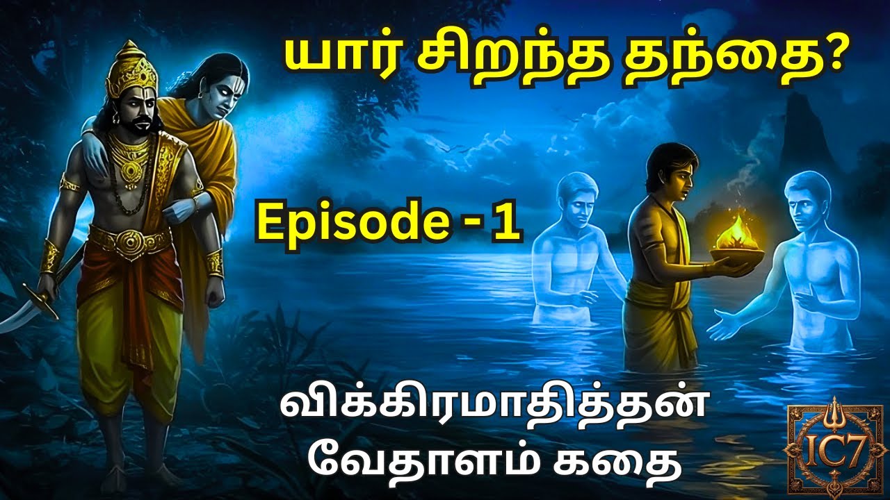 யார் சிறந்த தந்தை ? விக்கிரமாதித்தன் வேதாளம் கதை | Vikramathithan ...