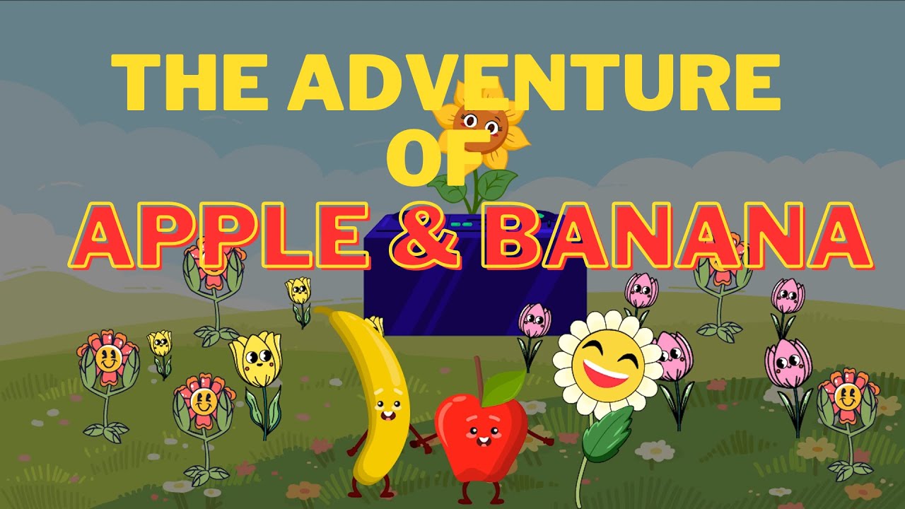 The Adventures of Apple, Banana, and Daisy | Heartwarming Fruit Story ...