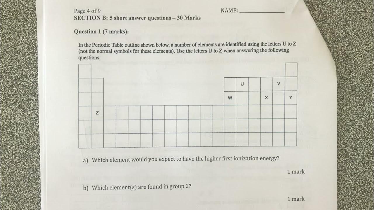 Atomic Structure Periodic Table Test Review | Cabinets Matttroy
