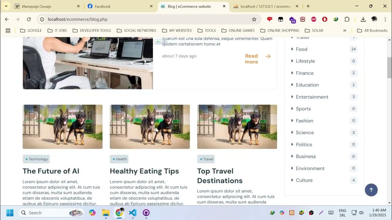 Making eCommerce website - OOP PHP PDO - Part 7 - YouTube