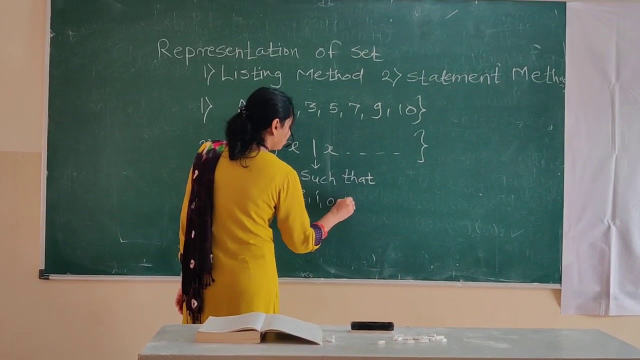 DM Discrete Mathematics SE CSE IT Representation of Set - YouTube