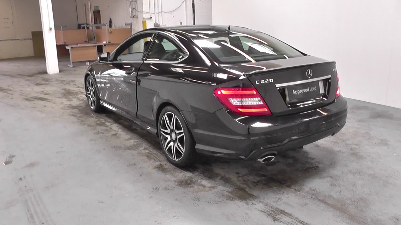 Mercedes-Benz C-Class Coupe C220 CDI Sport U27962 - YouTube