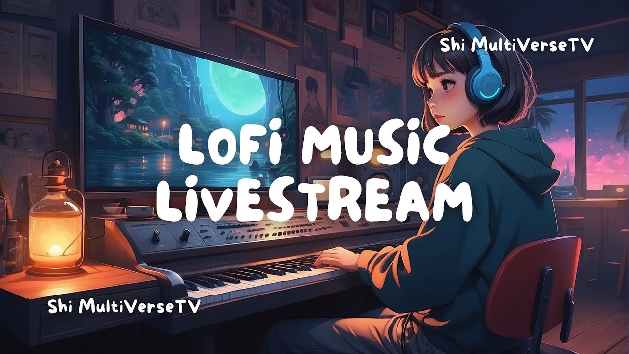 24/7 Lofi Chillhop Livestream: Relaxing Beats for Study, Sleep, and ...