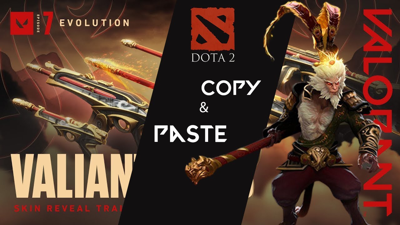 New Skin Valiant Hero Skin concept is Copied from Dota 2 - YouTube