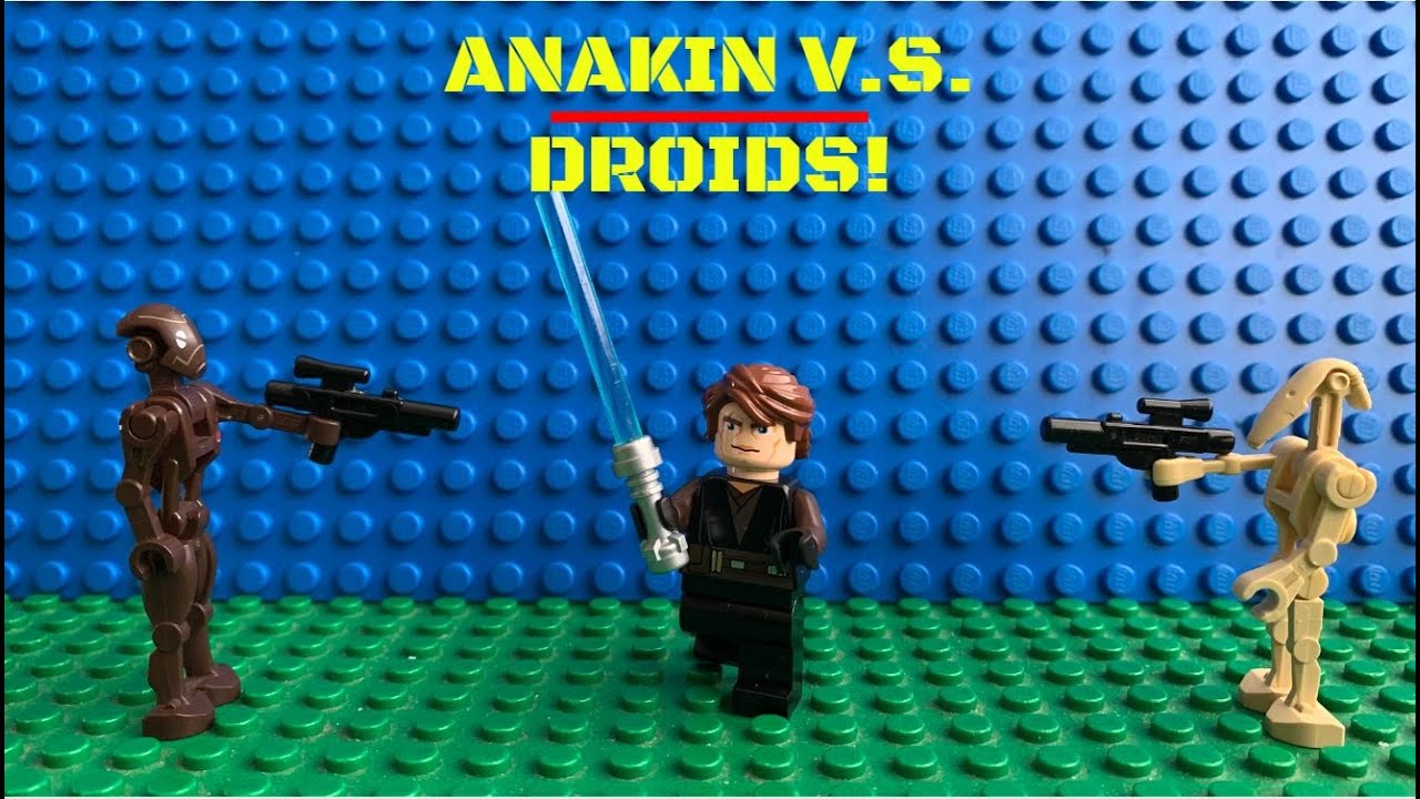 Anakin v.s. Droids! (BrickFilm) - YouTube