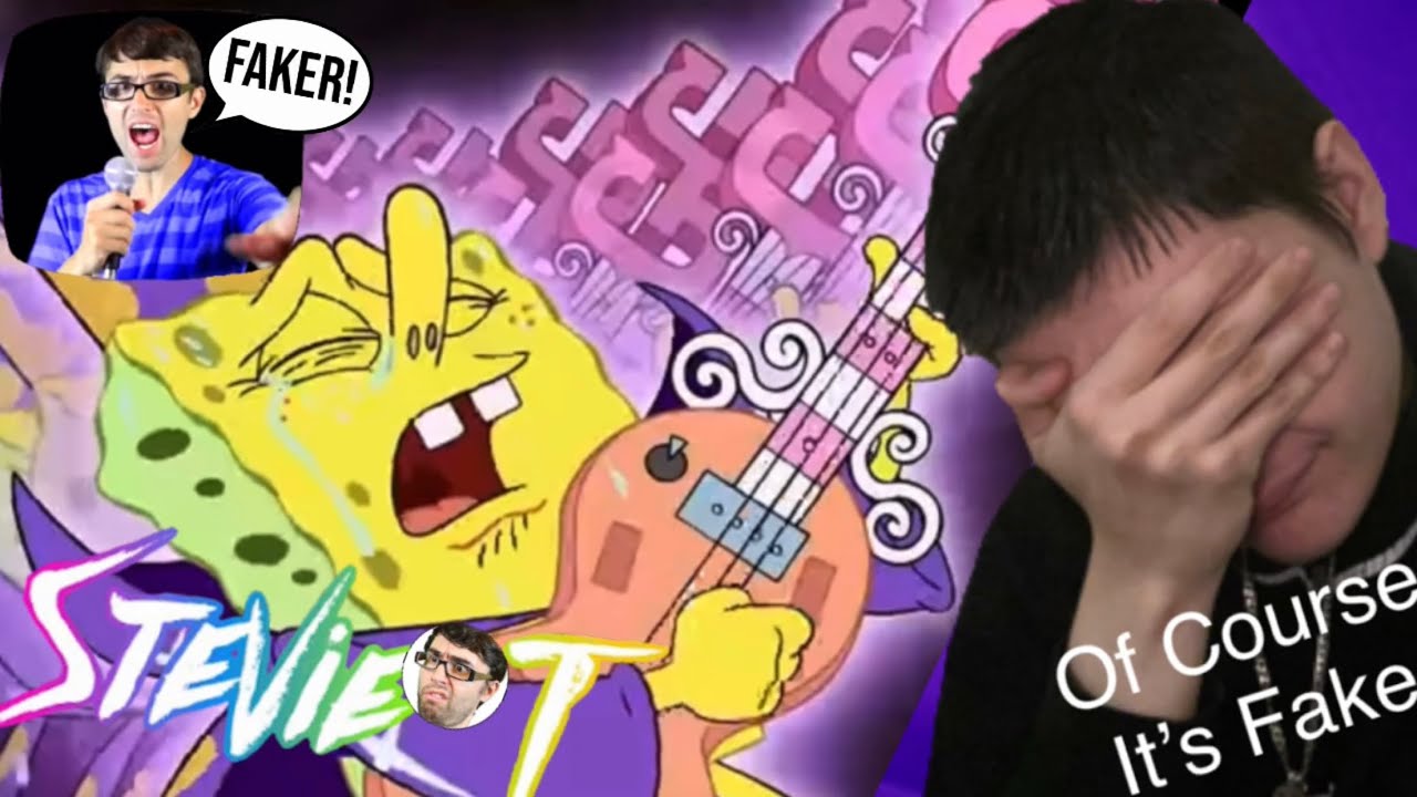 Stevie Calls Cartoons Fake…{ ⁠⁠ ⁠@SteveTerreberry}{SpongeBob, FAKE ...