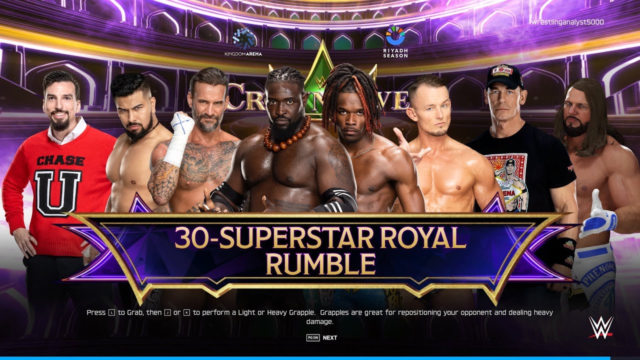 LIVE 🔴 | ROYAL RUMBLE MATCH | CROWN JEWEL #royalrumble #romanreigns ...