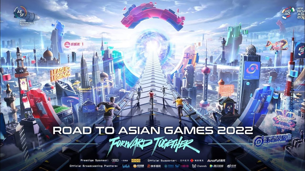 PUBG MOBILE First debut at Asian Games - Road to Asian Games 2022 - YouTube