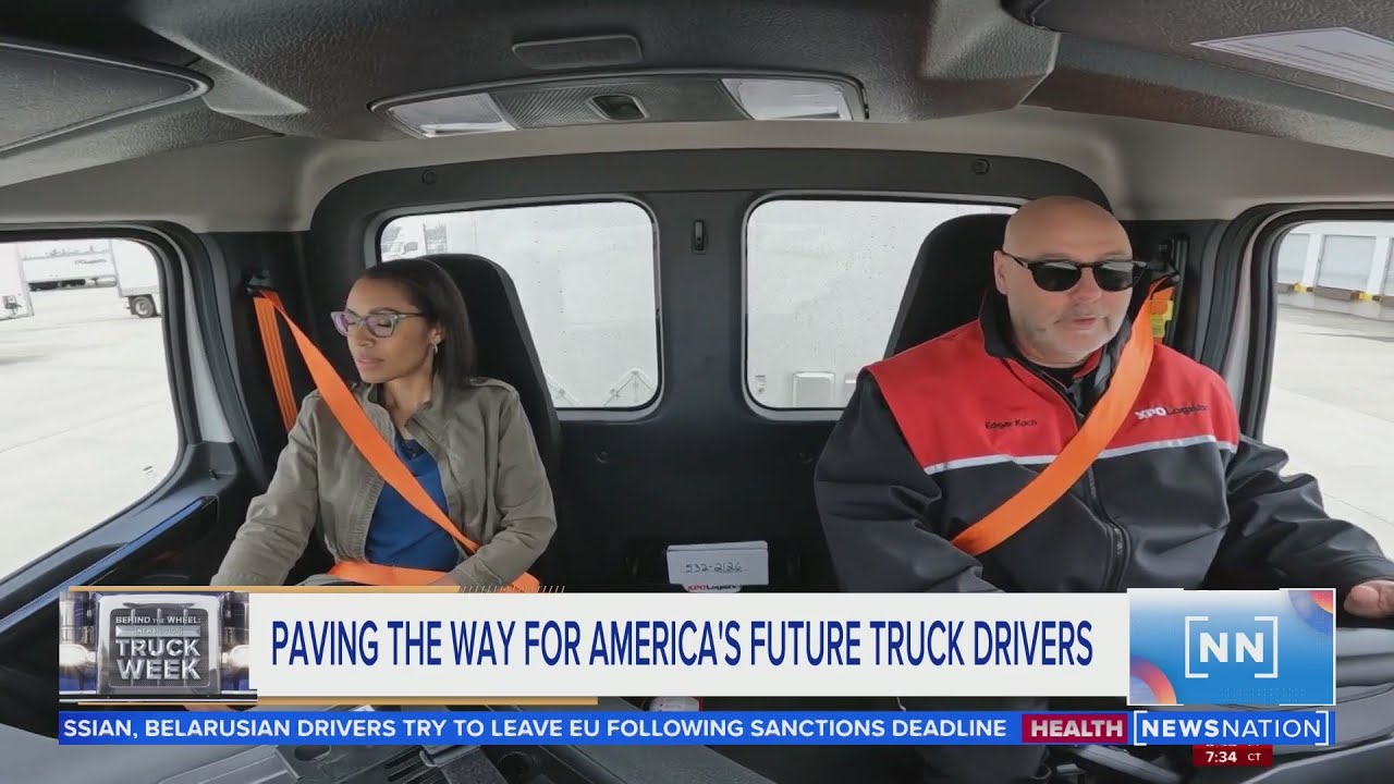 A day in the life of a big rig driver | Morning in America - YouTube
