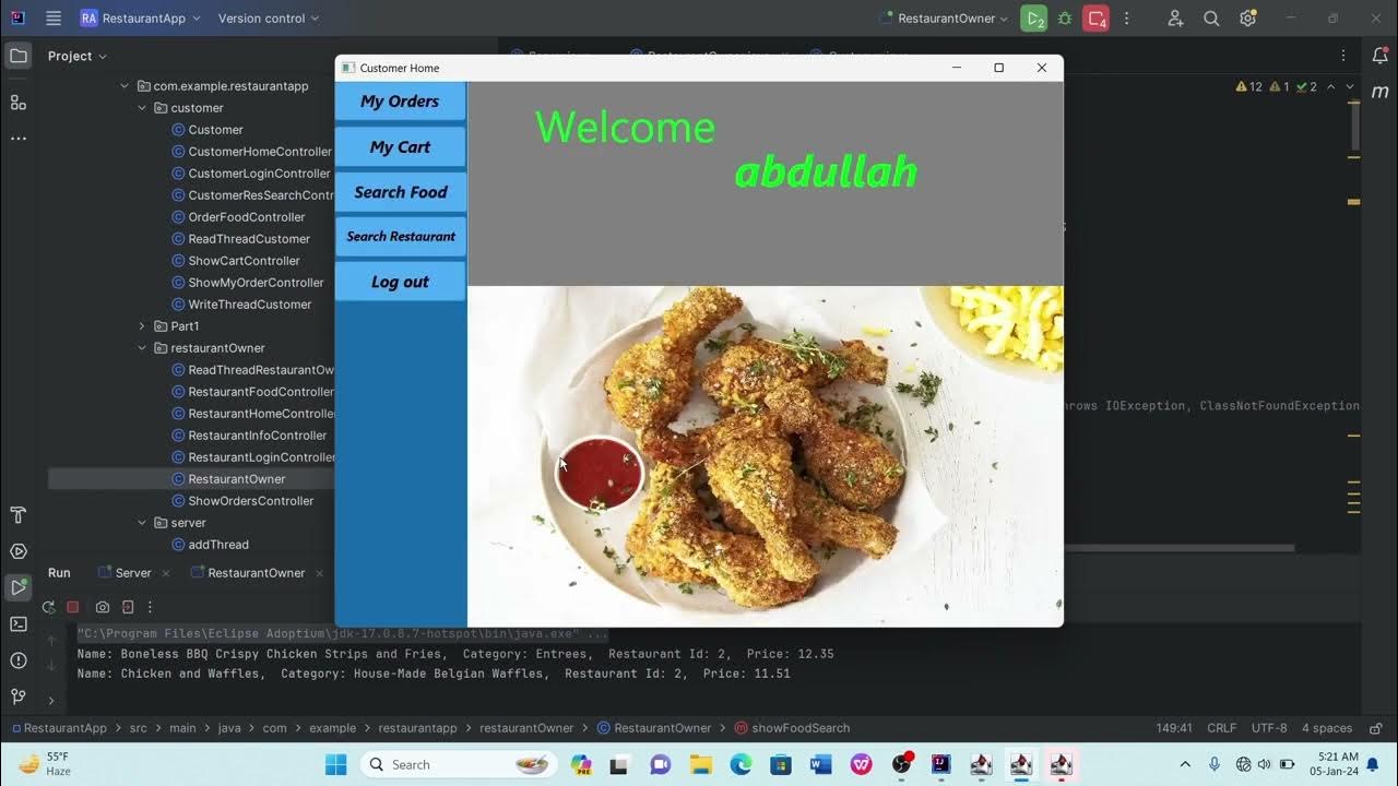 My Level-1, Term-2 project on Object Oriented Programming. - YouTube