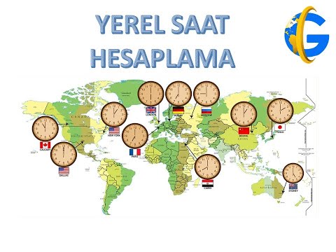 Yerel saat hesaplama