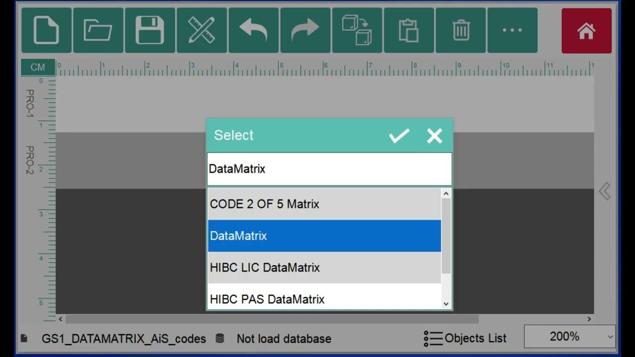 Smart-Jet® Duo GS1 Data Matrix Creation - YouTube