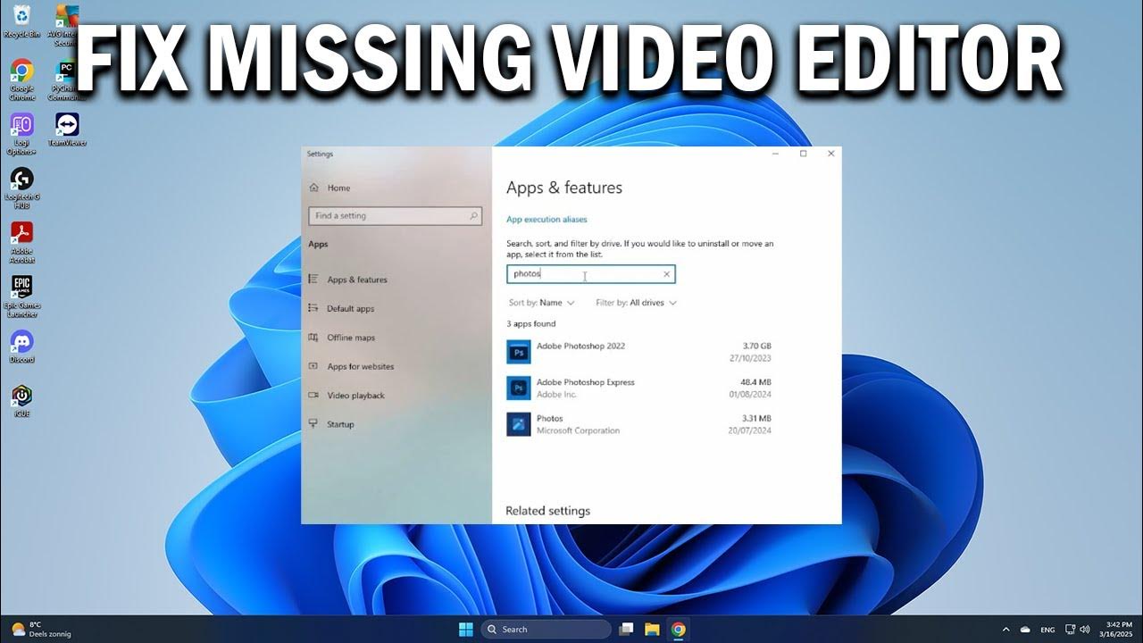 How To Fix Video Editor Missing in Windows 10 Video Editor (2025) - Easy Fix - YouTube