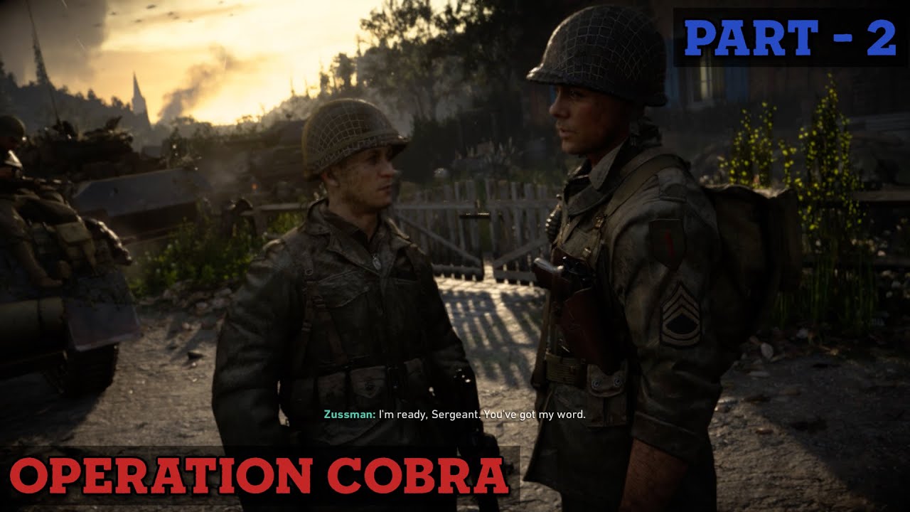 Operation Cobra || Call of Duty® WWII || Part 2 - YouTube