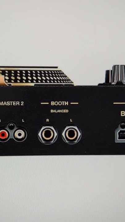 Pioneer DDJ Rev 7 input/output connections - YouTube