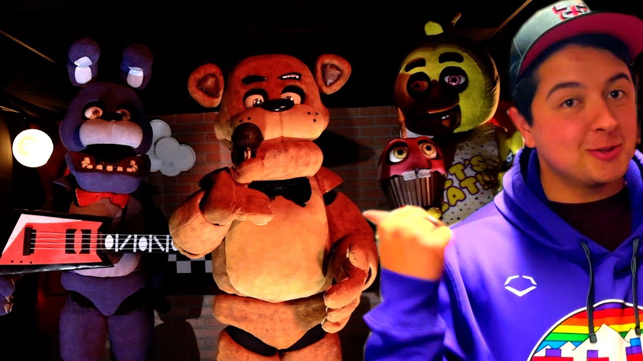 FILMING HAS BEGUN!!! FNAF 2 IRL (Part 3) - YouTube
