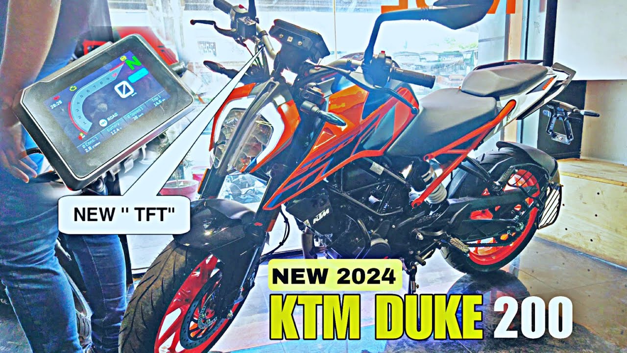 Ktm Duke 200 With Tft Review 🚀 Ktm Duke 200 2024 model - YouTube