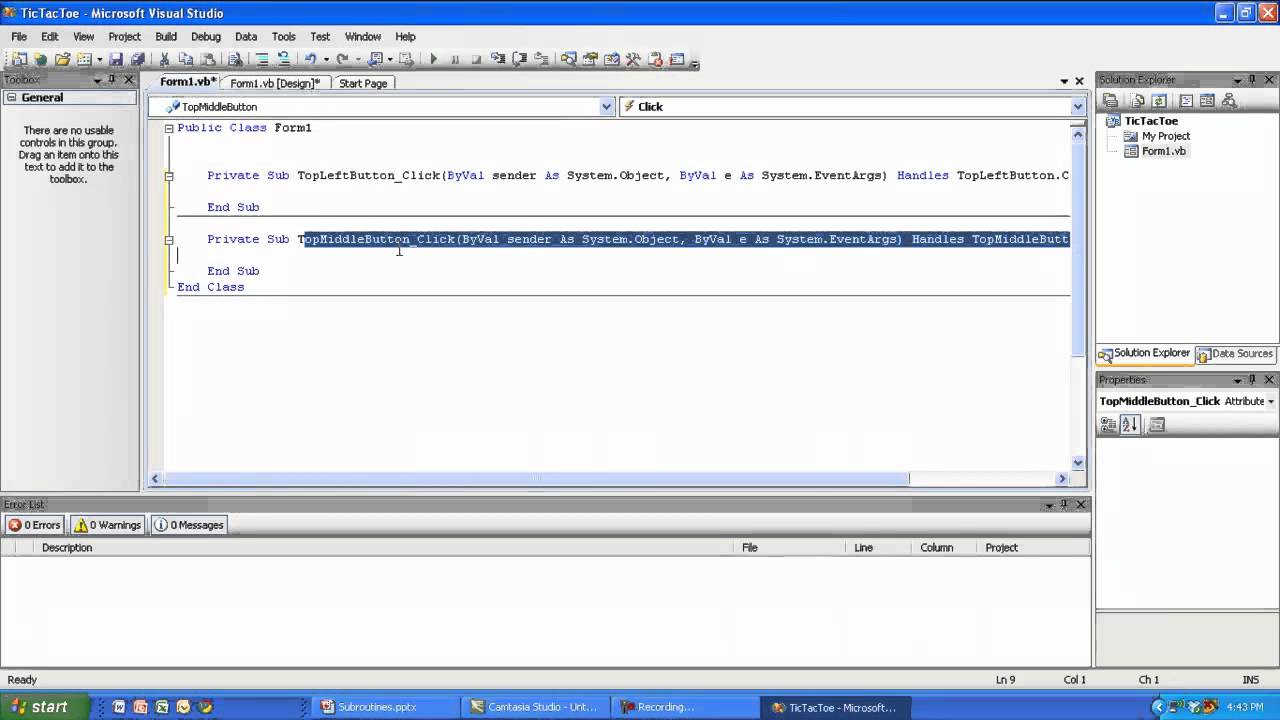 Writing Your Own Subroutines Youtube
