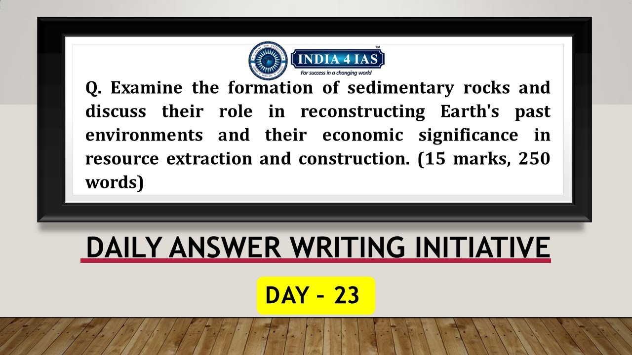 DAY-23 | Daily Answer Writing Practice | Mains Answer writing Basics ...