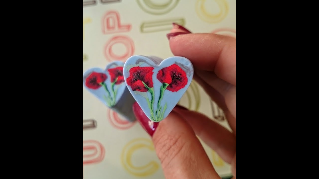 [005] Polymer clay Fimo canes compo, including Poppy cane and Pumpkin ...