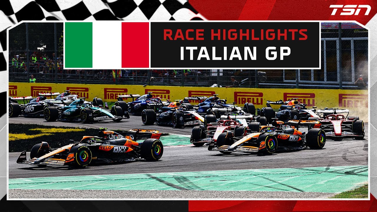 Formula 1: Italian Grand Prix FULL HIGHLIGHTS - YouTube