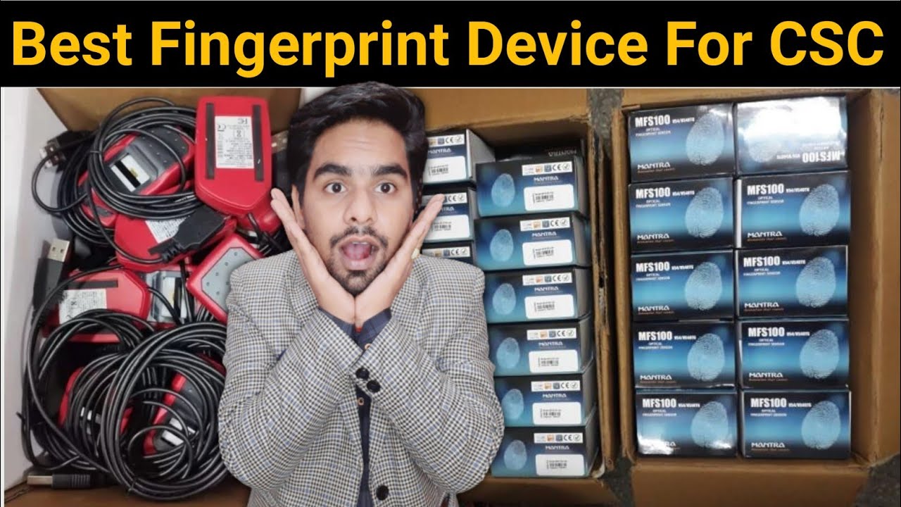 Best fingerprint scanners in India | best fingerprint device for csc ...