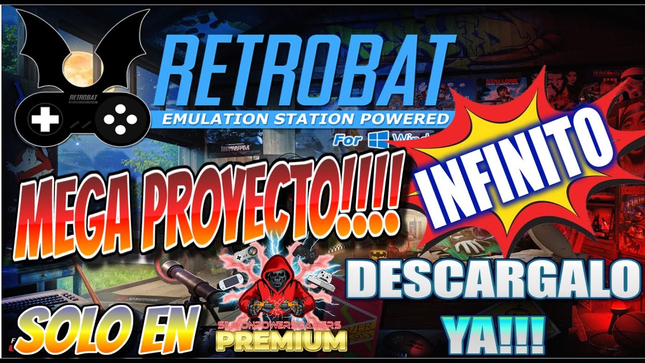 RETROBAT INFINITO🔥Proyecto 10GUNS🔥HAZTELO A TU GUSTO CON TUS SITEMAS ...
