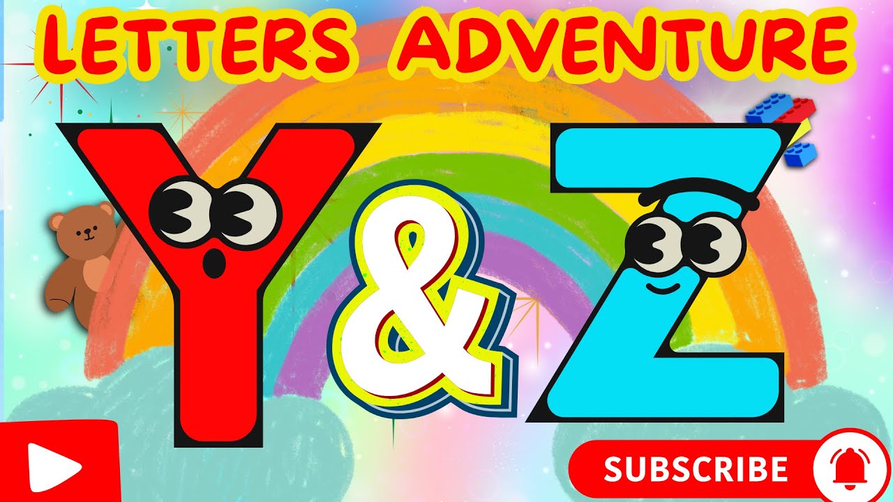 🔤 Learn Letters Y & Z with Yara & Zane! | Fun ABC Phonics for Kids 🎉 ...