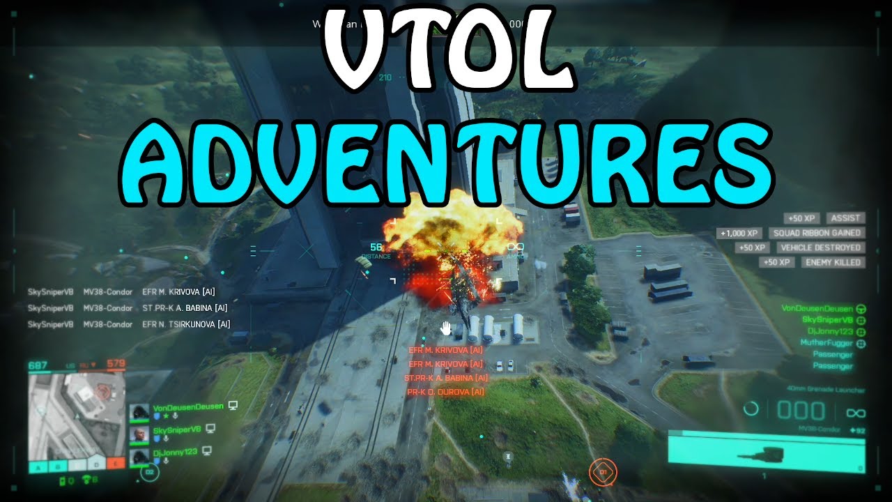 VTOL Adventures | Battlefield 2042 | Lofi - YouTube