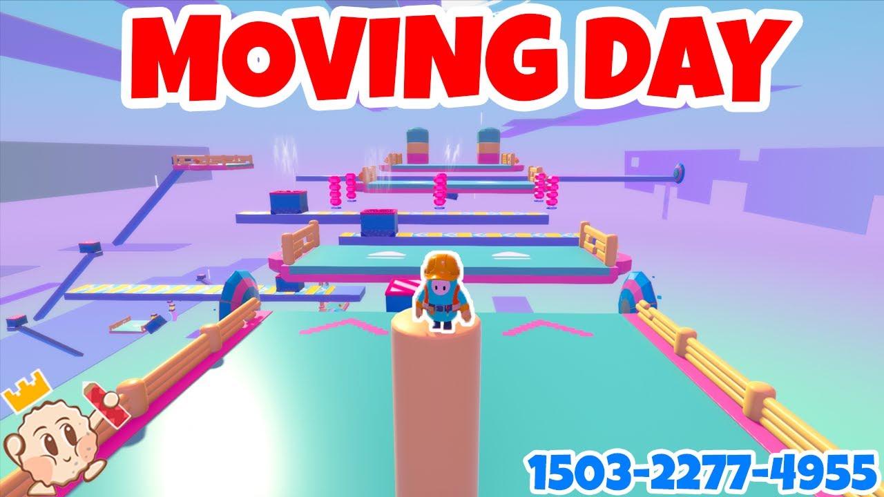 Fastest Fall Guys Creative Map I've Ever Made! | Moving Day (1503-2277 ...